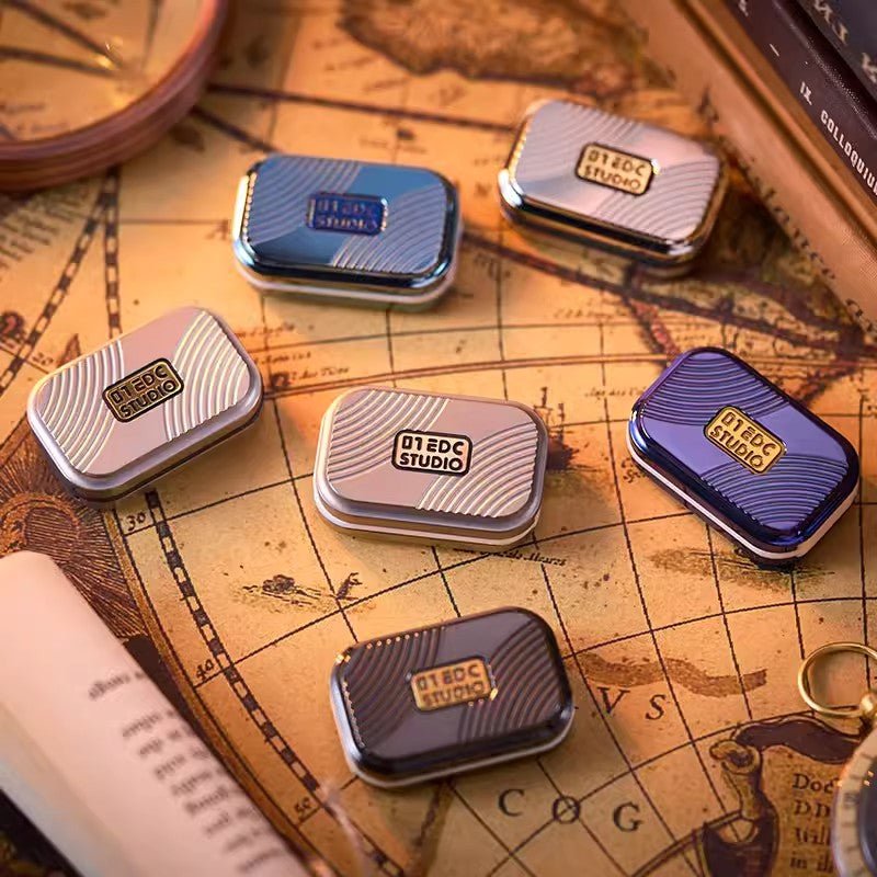 01EDC MINI BURGER Mechanical Fidget Slider | Fidget Toy | Meta EDC ...