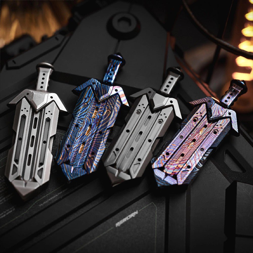 Fashion Toy Studio Sword of Angle Fidget Slider | Fidget Toy | Meta EDC ...