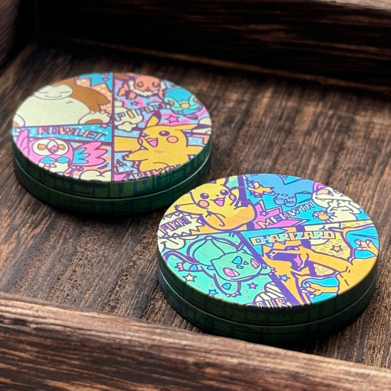 FreeEDC POKEMON Colorized Haptic Coin | Fidget Toy | MetaEDC