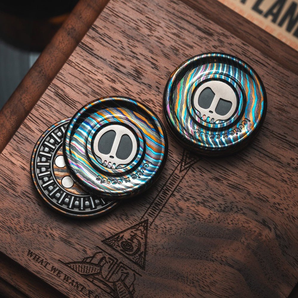 Lautie x ACEdc Zircuti Devil's Milk Cap Haptic Coin | Fidget Toy | MetaEDC