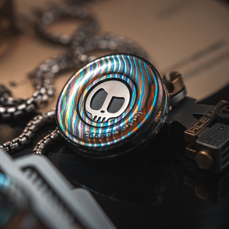 Lautie x ACEdc Zircuti Devil's Milk Cap Haptic Coin | Fidget Toy | MetaEDC