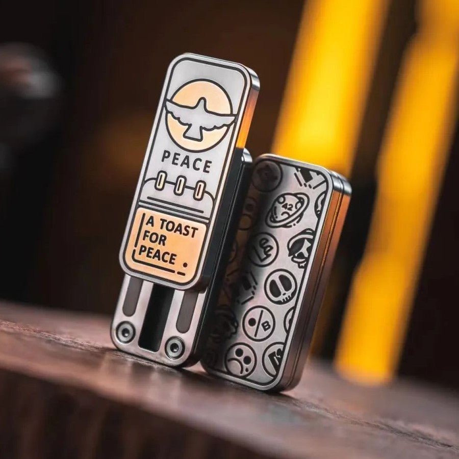 LEE Studio PEACE Fidget Slider | Fidget Toy | MetaEDC