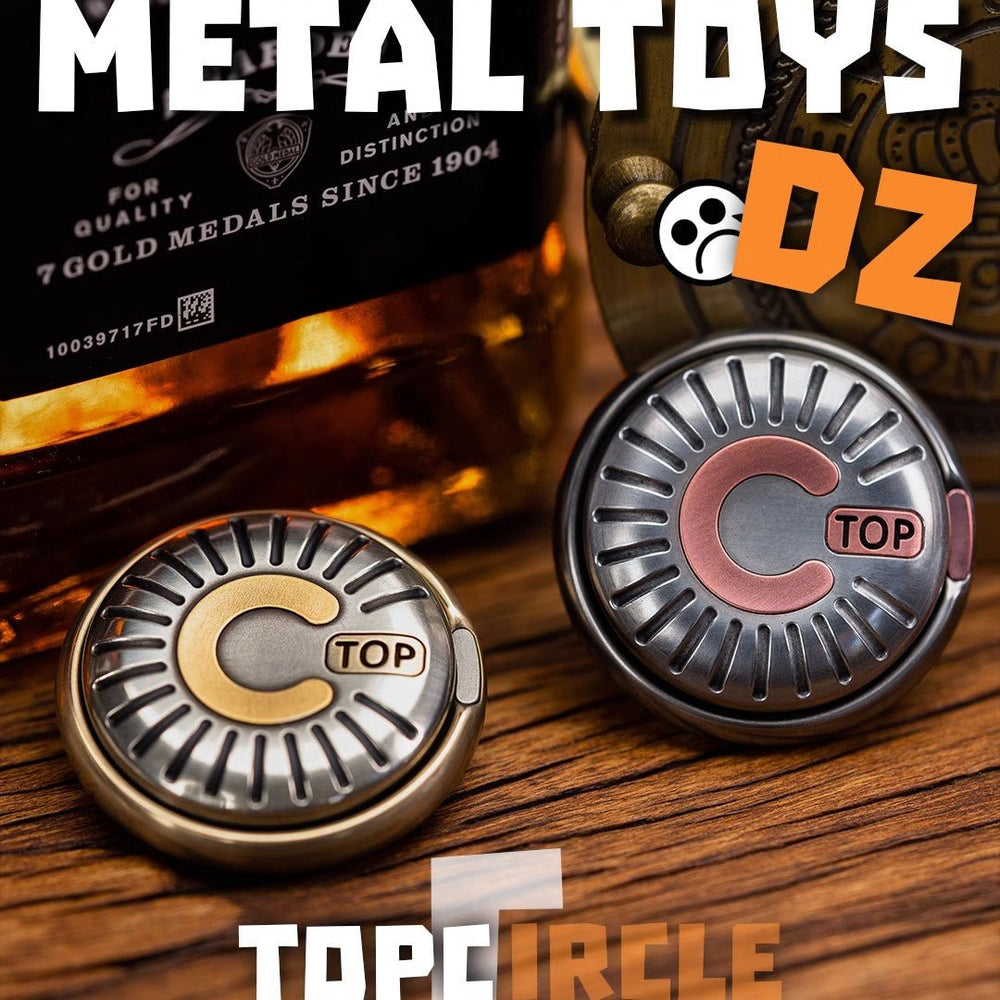 Metal Toys Dz Top-C 2024 Edition Mechanical Haptic Coin | Fidget Toy ...