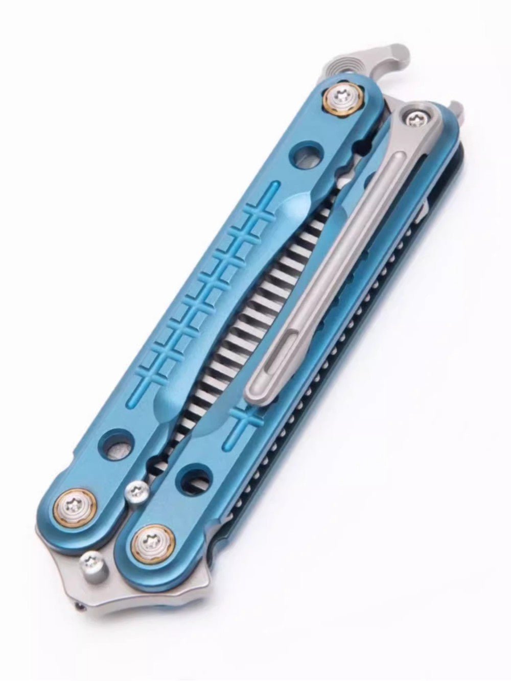 Ruisha MOYEWORKS Titanium Balisong Comb | Balisong | MetaEDC