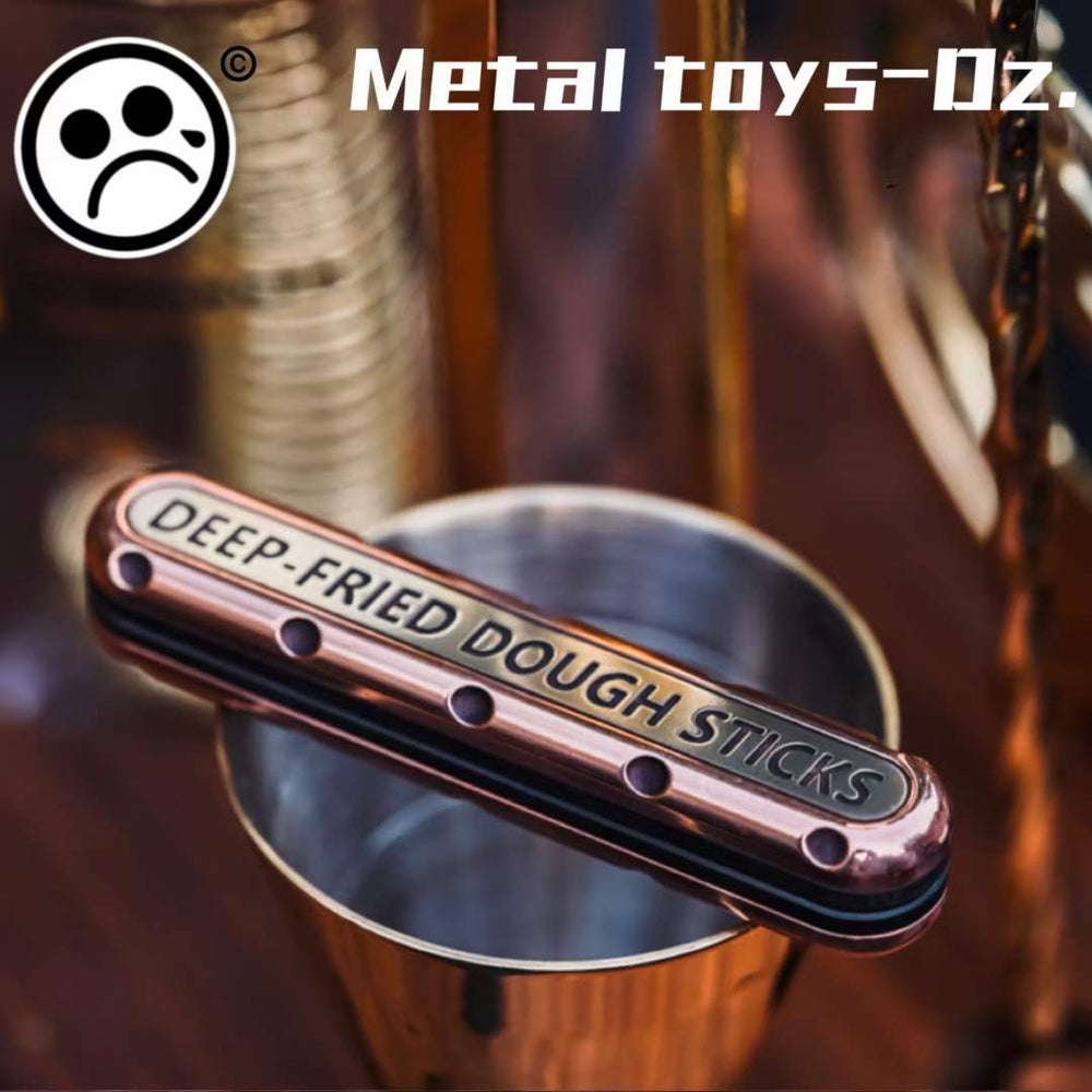 Metal Toys Dz Top-D Mechanical Fidget Slider TopD Deep-Fried Dough ...