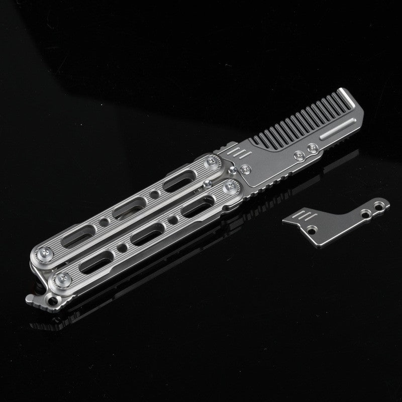 EDC Titanium Balisong Comb (Detachable) | Balisong | MetaEDC