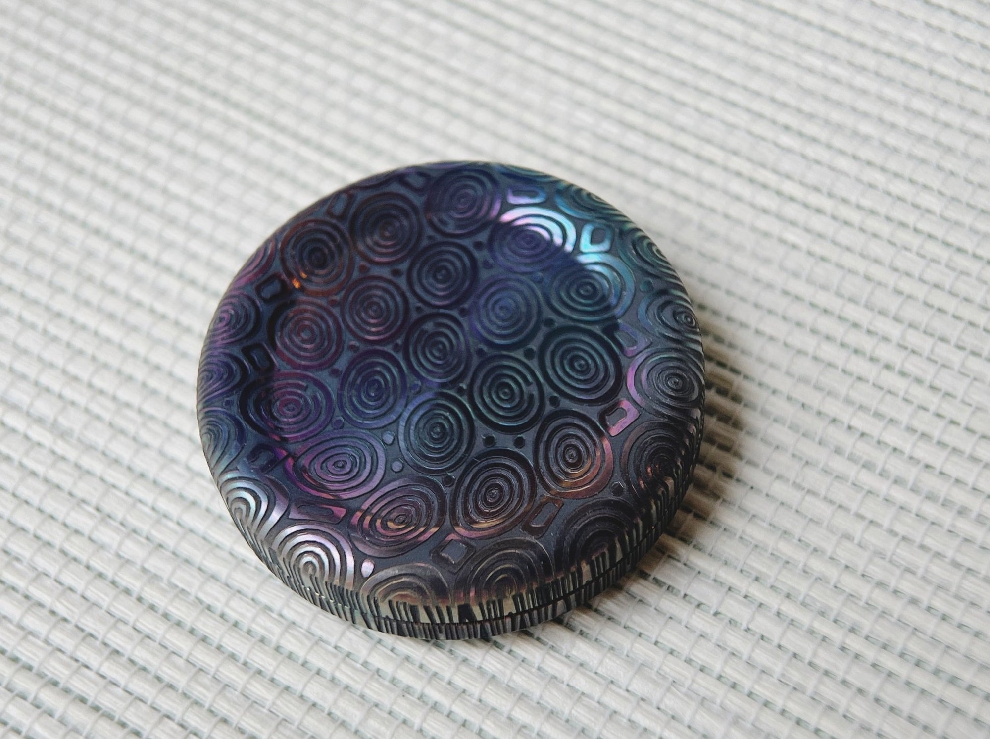 FreeEDC Engraved Haptic Coin | Fidget Toy | MetaEDC