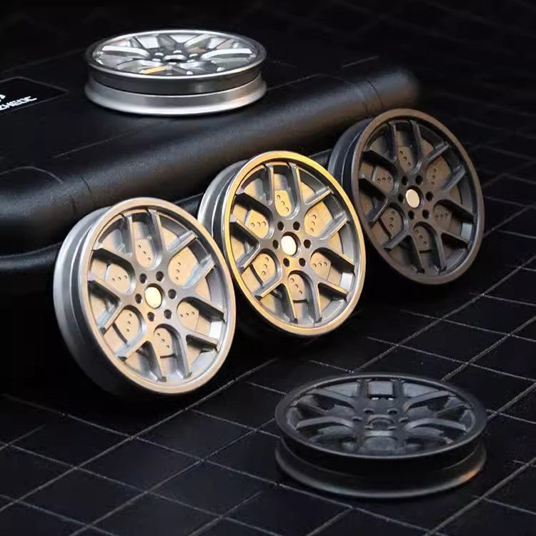 JuzhEDC Wheel Rim Haptic Coin | Fidget Toy | MetaEDC