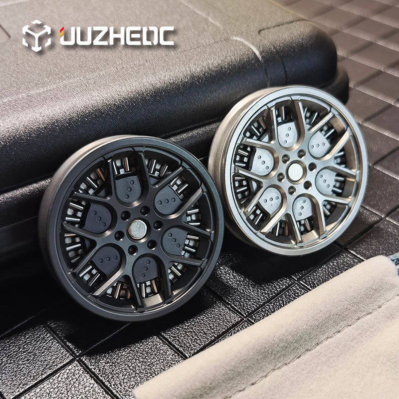 JuzhEDC Wheel Rim Haptic Coin | Fidget Toy | MetaEDC