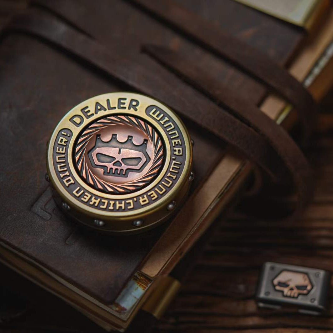 Lautie OG DEALER Coin 2099 Poker Fidget Spinner | Fidget Toy | MetaEDC