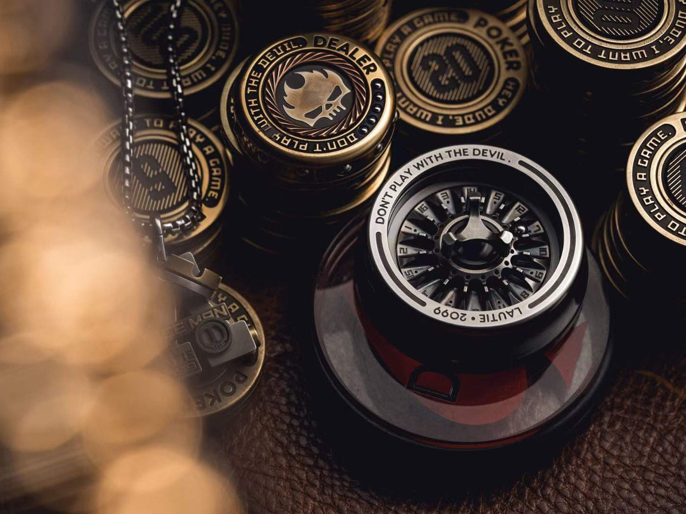 Lautie CARNIVAL Roulette Wheel Desk Fidget Spinner | Fidget Toy | MetaEDC