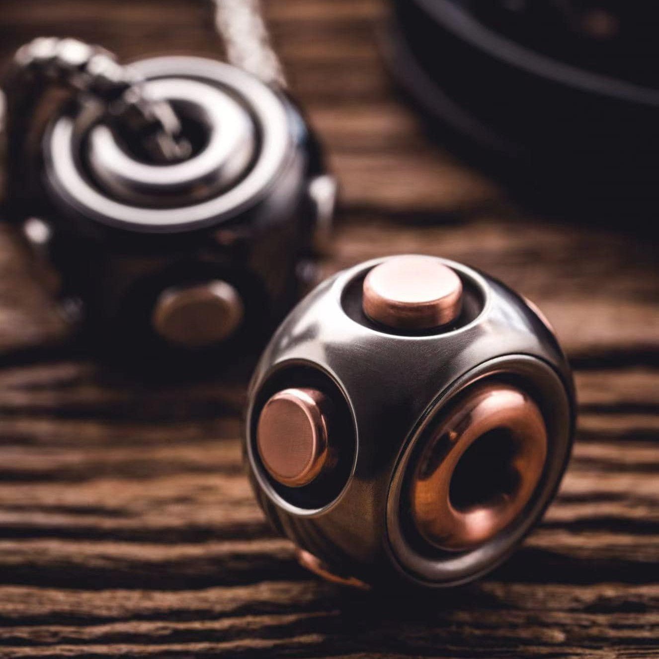 Lautie NOIZ SPORE Knife Bead Fidget Spinner | Fidget Toy | MetaEDC