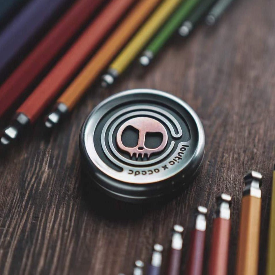LAUTIE x ACEdc Devil's Milk Cap Haptic Coin | Fidget Toy | MetaEDC