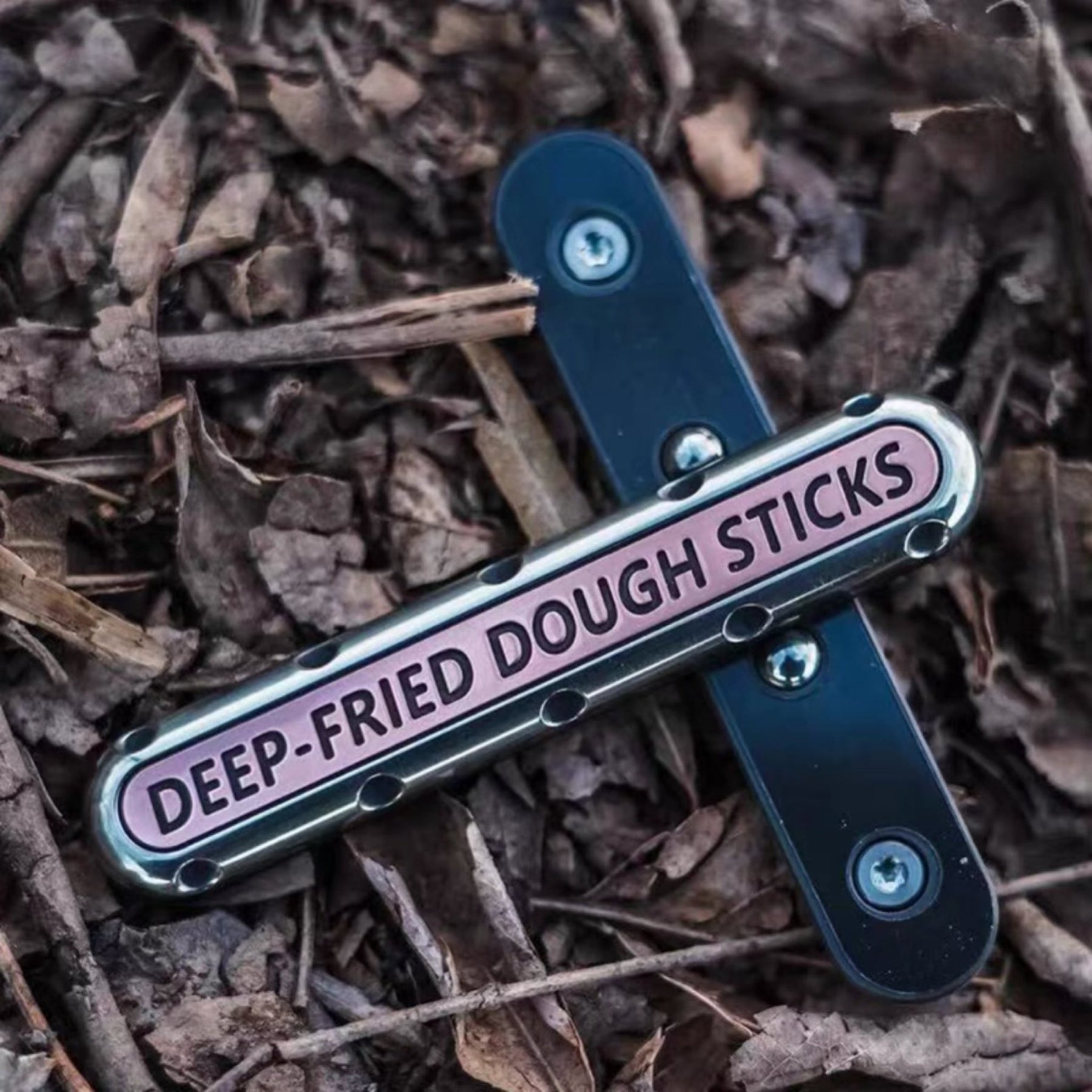 Metal Toys Dz Top-D Mechanical Fidget Slider TopD Deep-Fried Dough ...